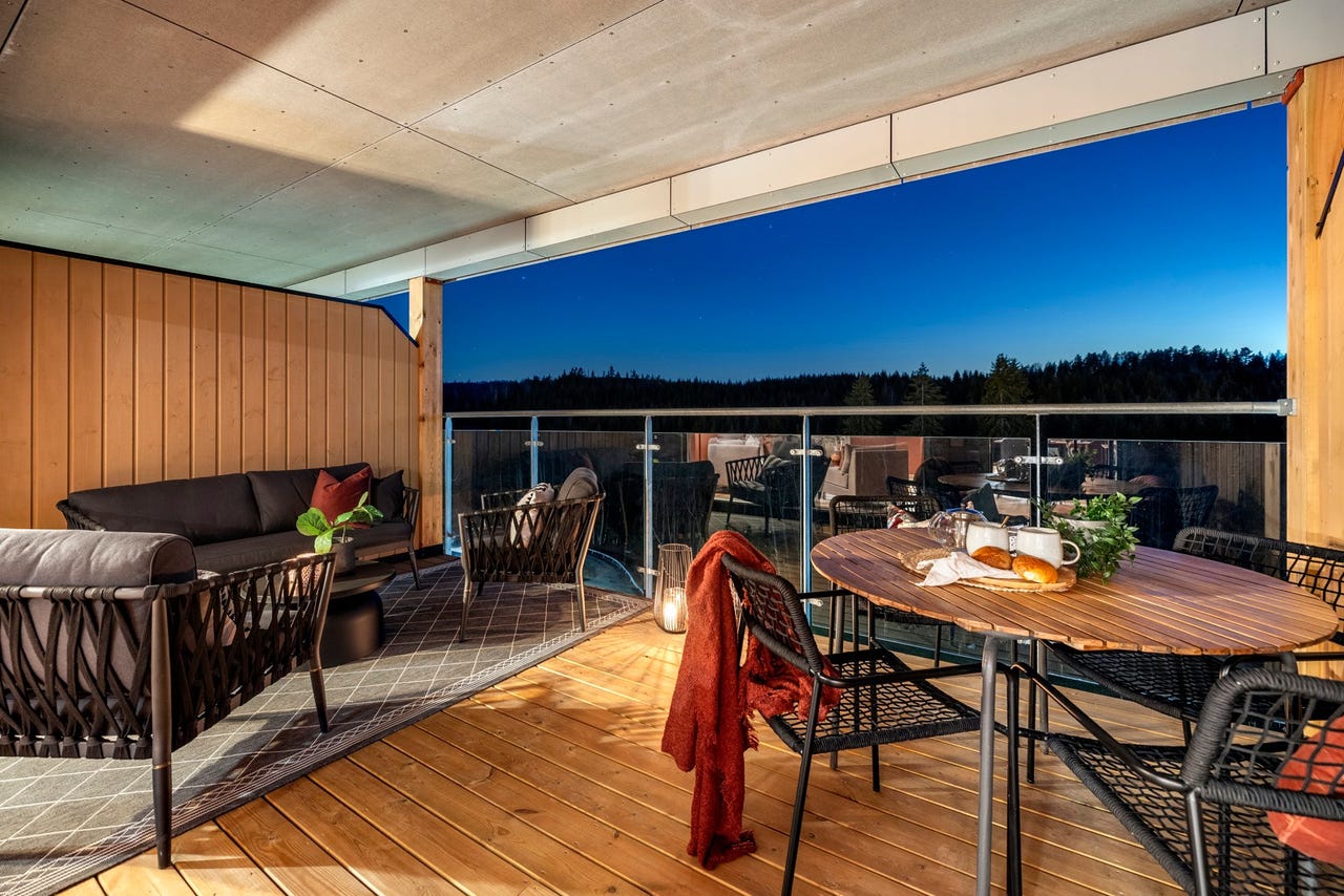 Risikoanalyse av Haugbro Terrasse 200, Langhus - leilighet på 55m² ...