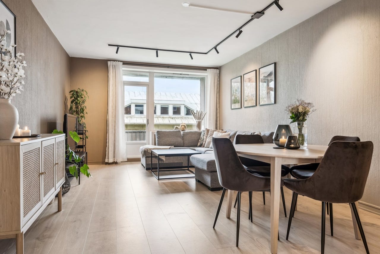 Moderne og lettstelt 2-roms midt i Steinkjer sentrum - heis, god ...