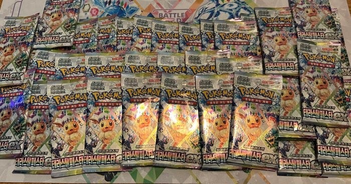 The Pokémon Company - 37 Booster pack - 37 Packs Terastal Festival ...