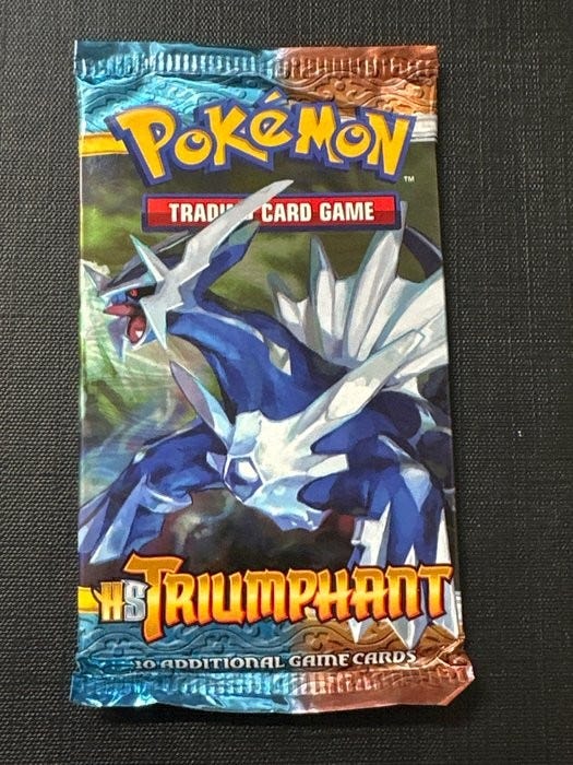 Pokémon - 1 Booster pack - Hgss triumphant booster pack | FINN-torget