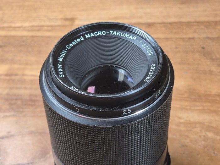 Asahi Super-Multi-Coated Macro-Takumar 4/100mm - M42 | Primeobjektiv ...