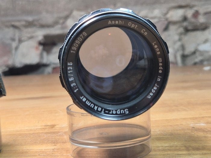 Asahi Super-Takumar 1:3.5/135 1909079 Primeobjektiv | FINN-torget