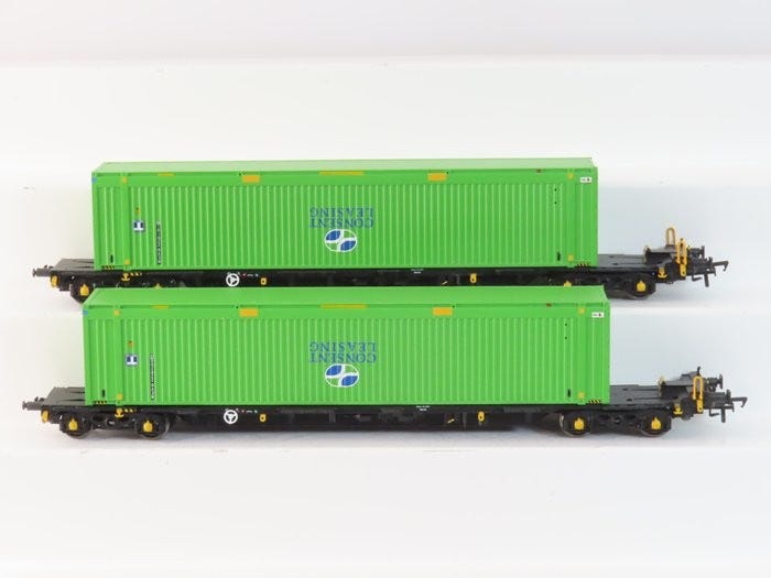 Bachmann H0 - 37-300A - Modelltog (2) - 2x 4-akslede ...