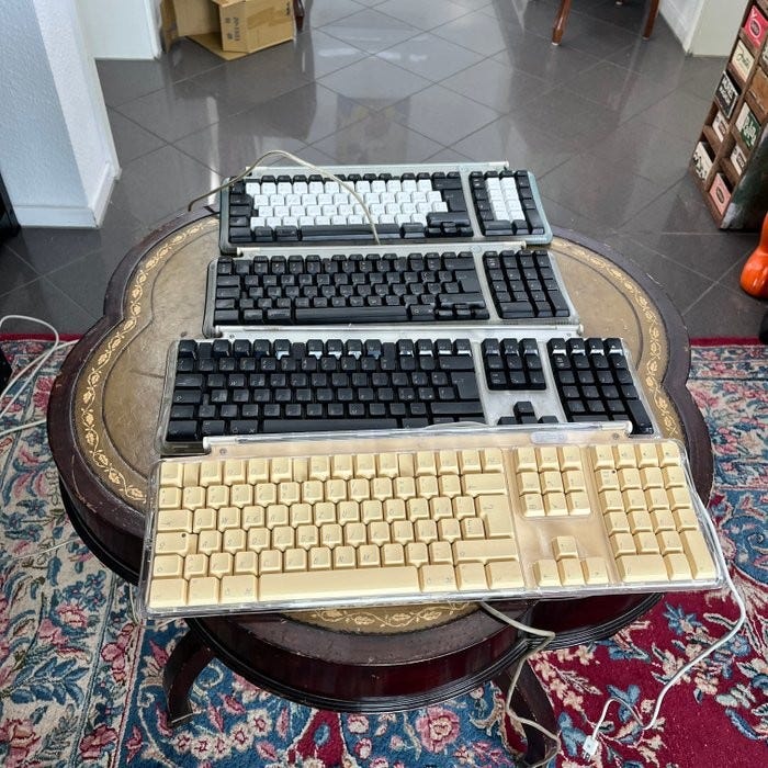 Vintage Apple Keyboards iMac G3 and G4 - Datamaskin | FINN-torget