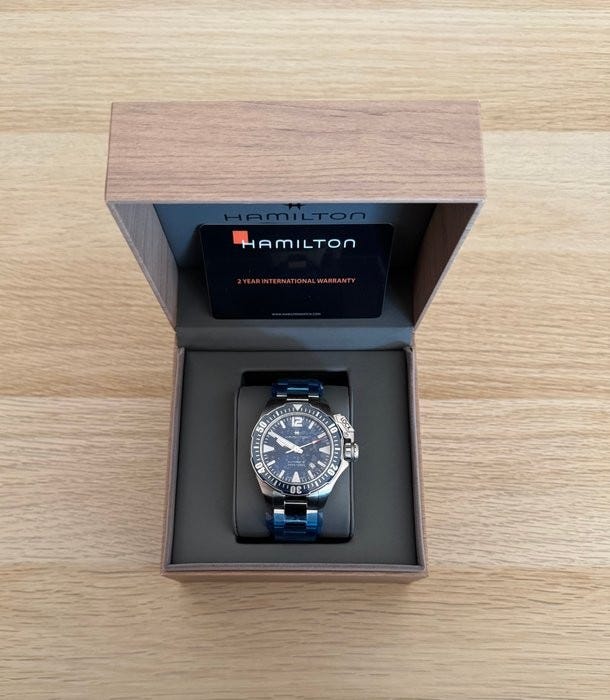 Hamilton - Khaki Navy - H77705145 - Herre - 2020+ | FINN-torget