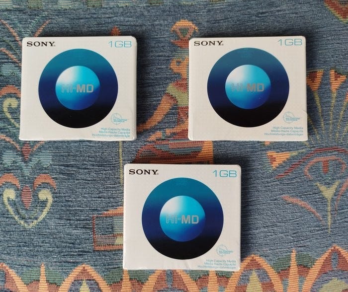 Sony Hei Md disc blank Minidisc Antall enheter: 3 | FINN-torget