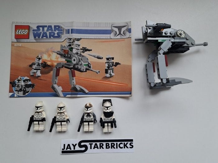 Lego Sett - 8014 - Star Wars - Clone Walker Battle Pack | FINN-torget