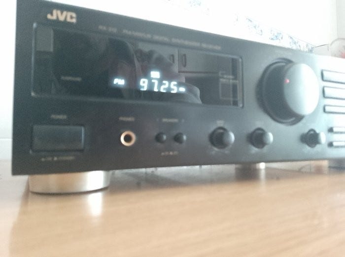 JVC - RX-212BK Faststoff forsterker | FINN-torget