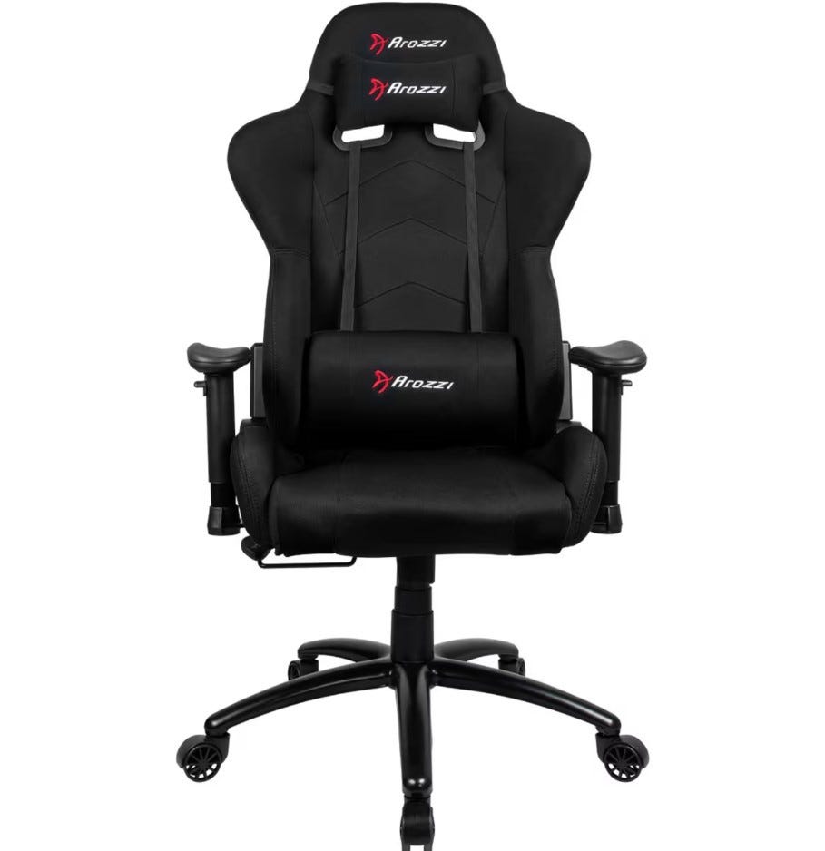 Arozzi Inizio gamingstol (sort) | FINN-torget