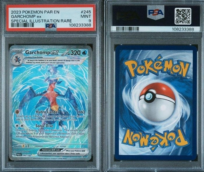 The Pokémon Company - 1 Graded card - Pokémon - Pokemon Garchomp Ex ...
