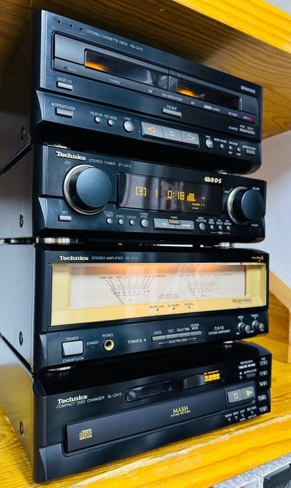 Technics - SE-CA10 + SL-CA10 + ST-CA10 + RS-CA10 Hi-fi sett - Flere ...