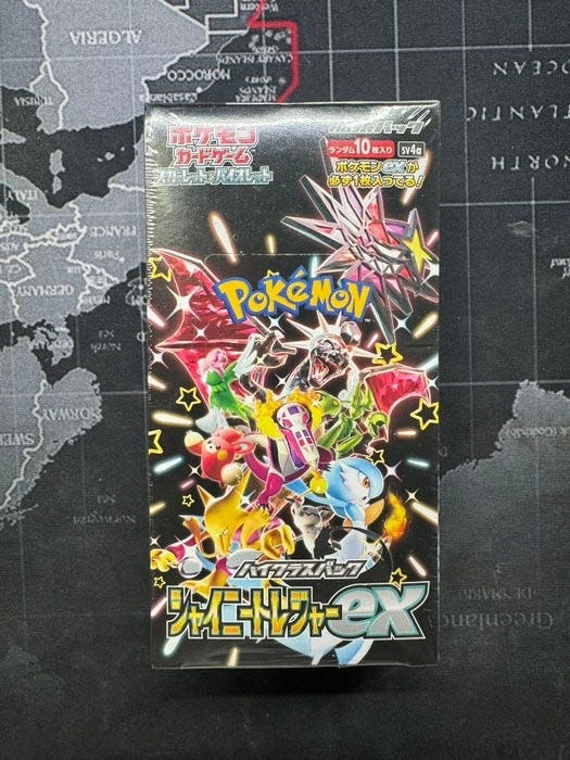 Pokémon - 1 Booster box - Shiny Treasure ex Box High Class Pack sv4a ...