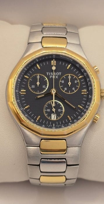 Tissot - PRX Chronograph "NO RESERVE PRICE" - Ingen reservasjonspris ...