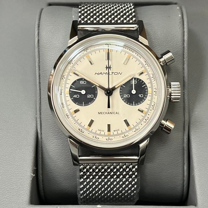 Hamilton - American Classic - Intra Matic Chronograph - H38429110 ...