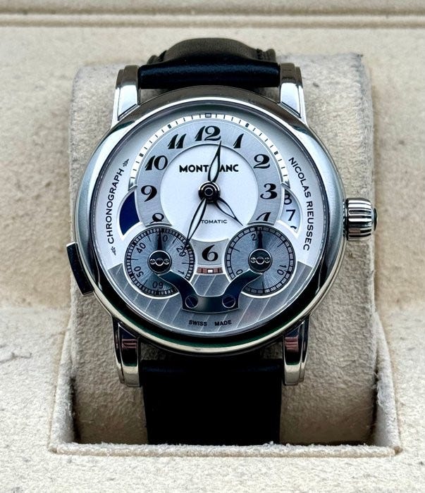 Montblanc - Nicolas Rieussec GMT Chronograph - 7138 - Herre - | FINN-torget