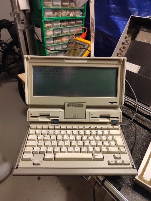 IBM Model 5140 PC Convertible - Bærbar datamaskin (1) | FINN-torget