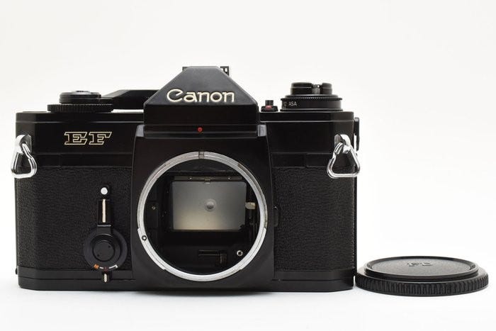 Canon EF Film Camera Black Body ?READ? Et objektiv speilreflekskamera ...