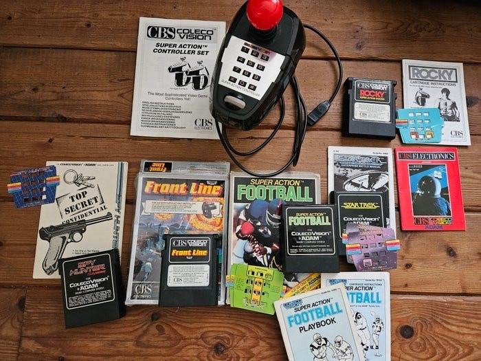 ColecoVision Super Action Controller - TESTED including Scorepad ...