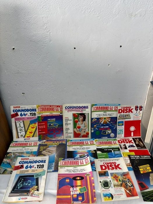 Commodore - Commodore 64/128 - Super Commodore 64/128 - Rivista ...