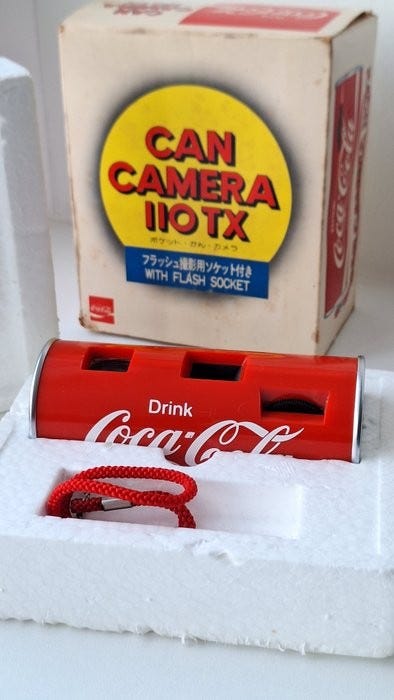 Coca Cola camera 110 TX Analogt kamera | FINN-torget