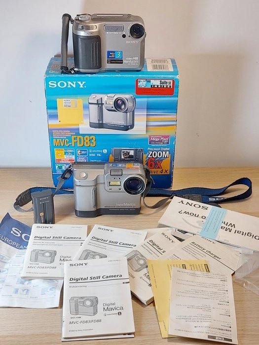 Sony CCD-SC55E / MVC-FD83 Bokskamera | FINN-torget