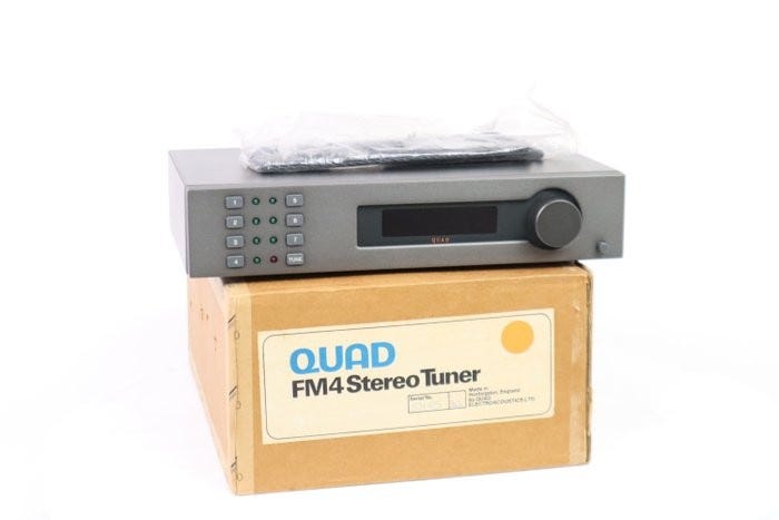 Quad - FM4 stereotuner Radio | FINN-torget