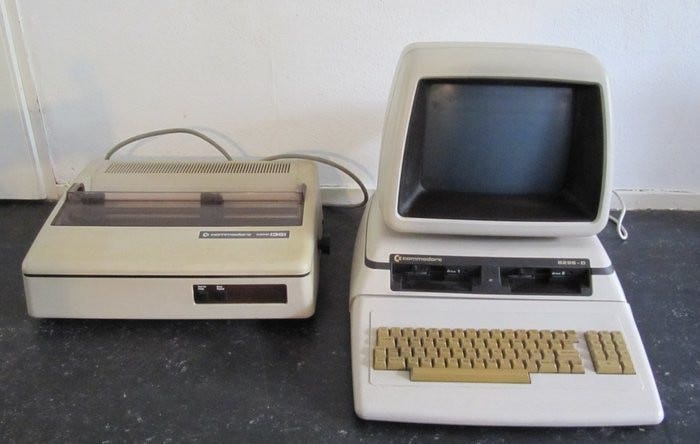 Commodore 8296-D + Printer MPP1361 - Datamaskin | FINN-torget
