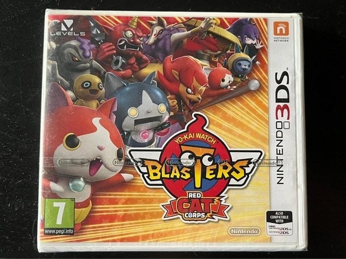 Nintendo - Yo Kai Watch Blasters Red Cat Corps 3DS Sealed UK Version ...