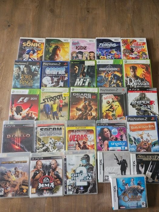Sony - Playstation 3 (PS3) - Big Video Game Lot - Most Tested and ...