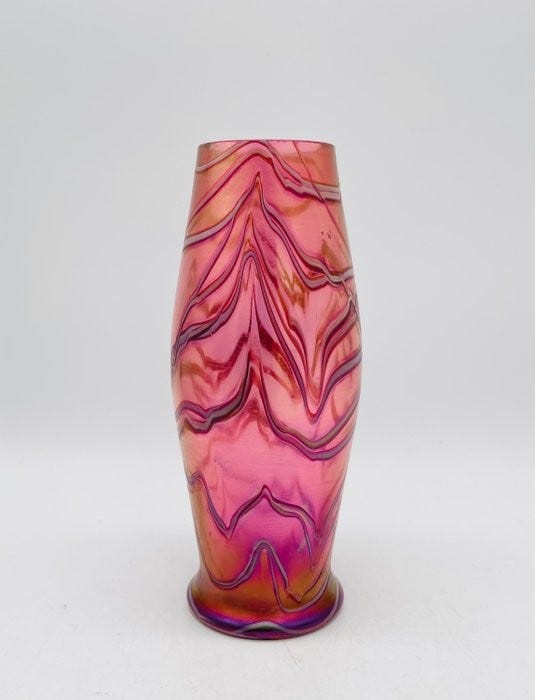 Josef Rindskopf (attributed) - Vase - Glass - Iridescerende vase | FINN ...