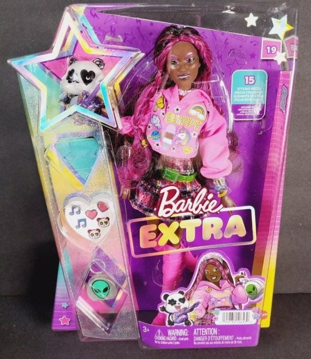 Mattel - Barbie dukke Barbie Extra #19 – Bambola Fashion Mattel NUOVA ...
