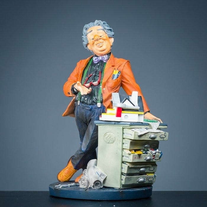 Statue - De Architect - Parastone | FINN-torget