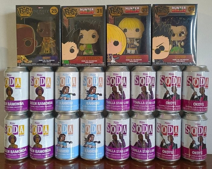 Funko - Funko Pop Funko Pop Vinyl Figures and Soda Cans - 2020 ...