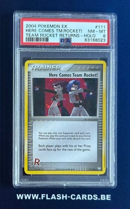 Pokémon Card - Pokemon Team Rocket Returns Here Comes Team Rocket! | FINN-torget