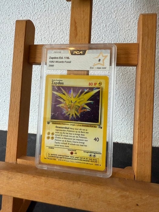 PCA Zapdos 1ST edition - 1 Graded card - Pokémon Zapdos 1st edition ...