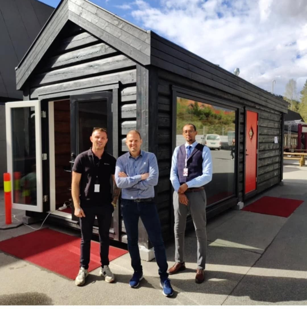 Modulhus Viking 25 m2 Mikrohus / Modulhus / Utleiehytte /Minihus/ TEK17 ...