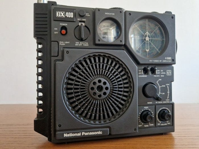 National Panasonic - GX-400 (RF-966LB) - World Radio | FINN-torget