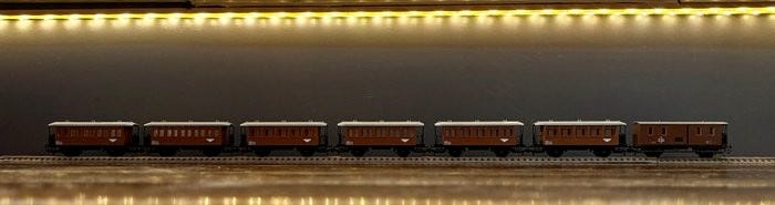 Kleinbahn H0 - 369 en 6x 370 0 - Modelltogvogn (7) - Kelner Bagasjevogn ...