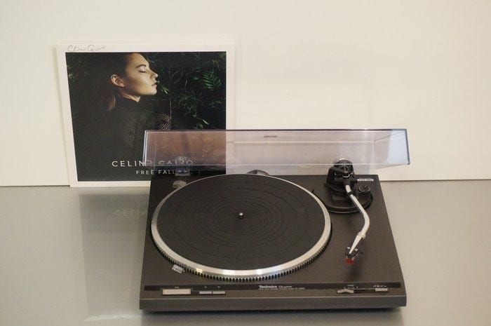 Technics - SL-Q202 Direkte-drift/Sanyo-armatur/Stift Platespiller ...