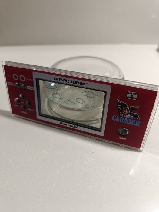 Nintendo - Game & Watch - Crystal Screen - Climber (DR-802) Originale ...