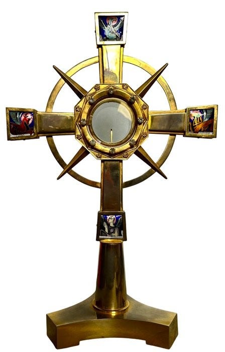 Monstrans - Emalje, Glass, Messing - 1990–2000 - 47 cm | FINN-torget