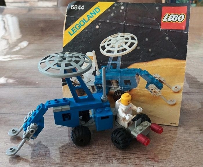 Lego Sett - 6844 - Classic Space - 6844 LEGOLAND Seismologic vehicle ...