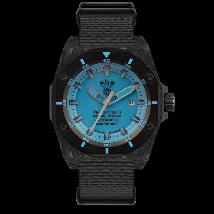Tecnotempo - Forged Carbon & Titanium "Competition" - Swiss Automatic ...