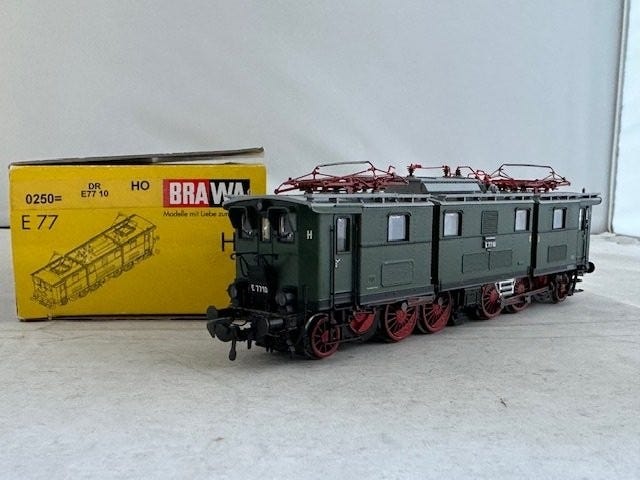 Brawa H0 - 0250 - Elektrisk lokomotiv (1) - E 77 av Deutsche Reichsbahn ...
