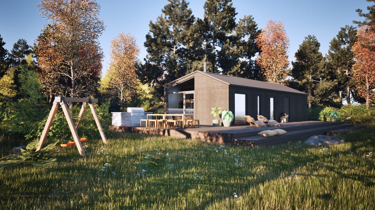 Mario Familievennlig minihus på 70 kvm med 3 soverom - TEK17 | FINN-torget