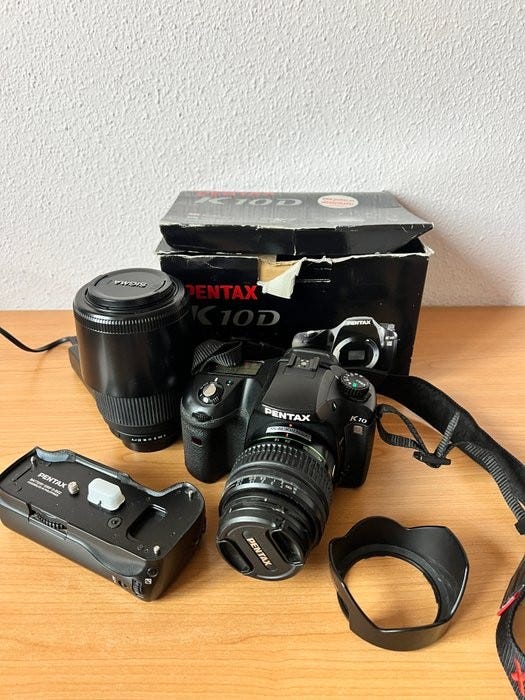Pentax K10d + 18/55mm + 70-300mm #CCD Digitalt reflekskamera (DSLR) | FINN-torget