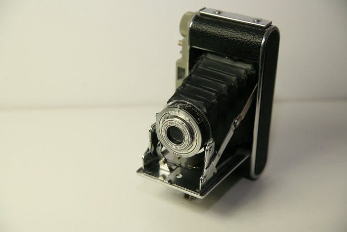 Pho-Tak Foldex 30 (1950) Analogt kamera | FINN-torget