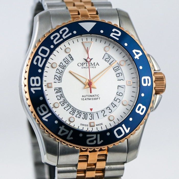 Optima - NEW MODEL - OSA468-SR-19 - Ingen reservasjonspris - Herre ...