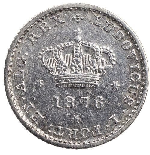 Portugal. D. Luis I. 50 Reis 1876 (Ingen reservasjonspris) | FINN-torget