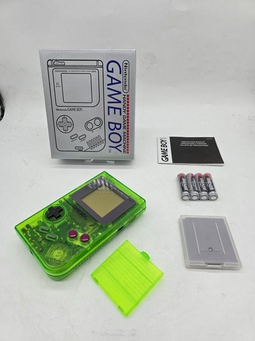 Nintendo - Gameboy Classic - transparent green - Videospillkonsoll ...